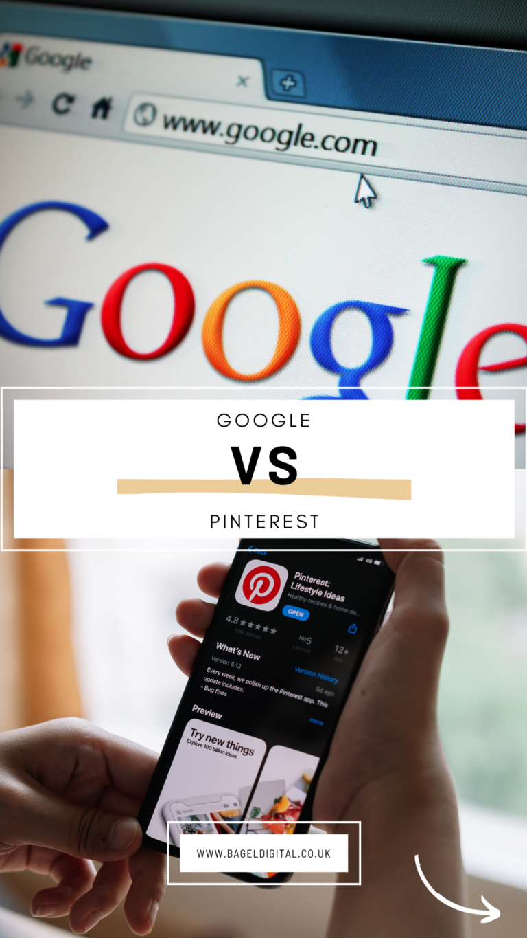 Pinterest VS Google - What Are The Differences? - Bagel Digital